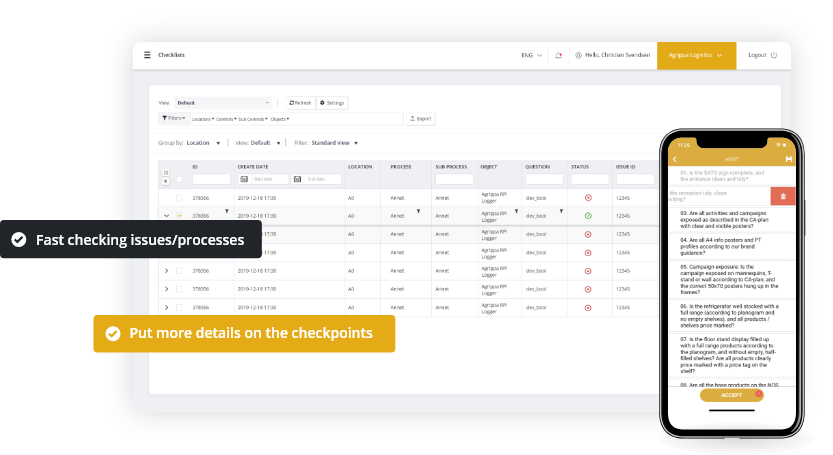 Checklist - IMI Supply Chain Solutions