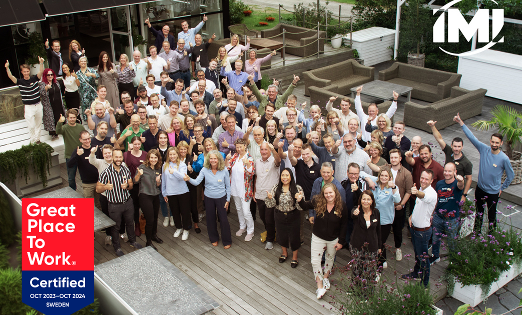 IMI receives Great Place to Work Certificate for the Third Year in a row