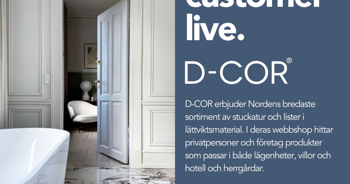 Ny kund - D-Cor